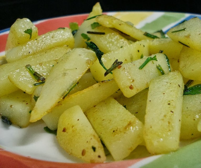 Cantinho Vegetariano: Batata Sauté (vegana)