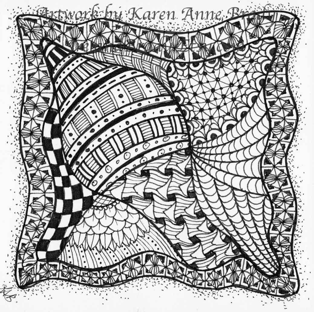 IrelandBrady Musings To Ponder Zentangle Tiles irelandbrady-musings-to-ponder-zentangle-tiles