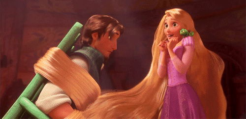 Tangled Gifs - Renkli Duvar
