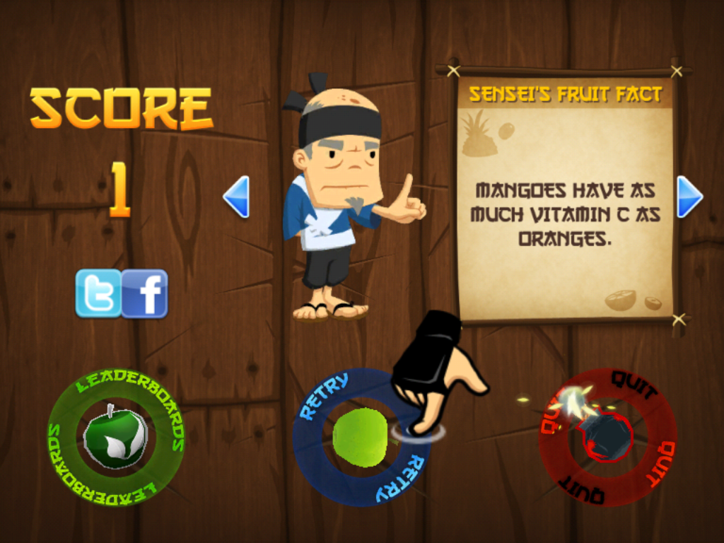 NEW Update: Fruit Ninja HD ~ appenthusiast