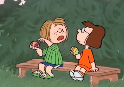 It's time for English!: Peppermint Patty and Marcie trying to color ...