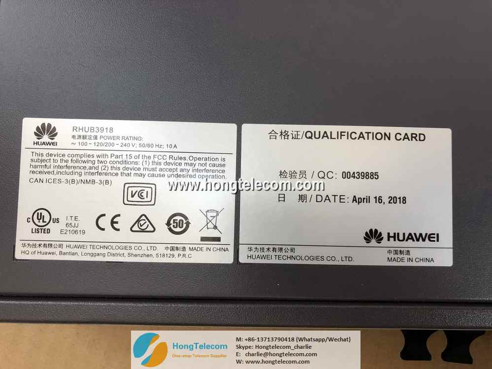 Huawei RHUB3918 RHUB3910 RHUB5920 RHUB5921 Lampsite Pico RRU for sell