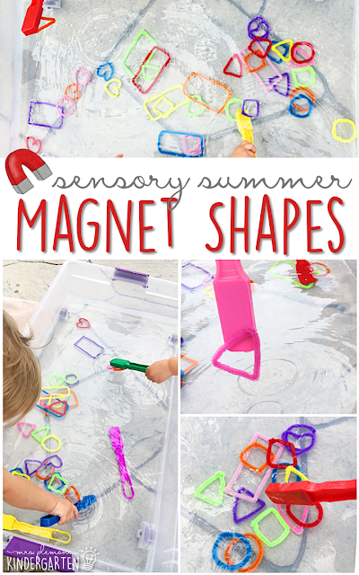 10 Ways to Play with Magnets {Sensory Summer} - Mrs. Plemons' Kindergarten
