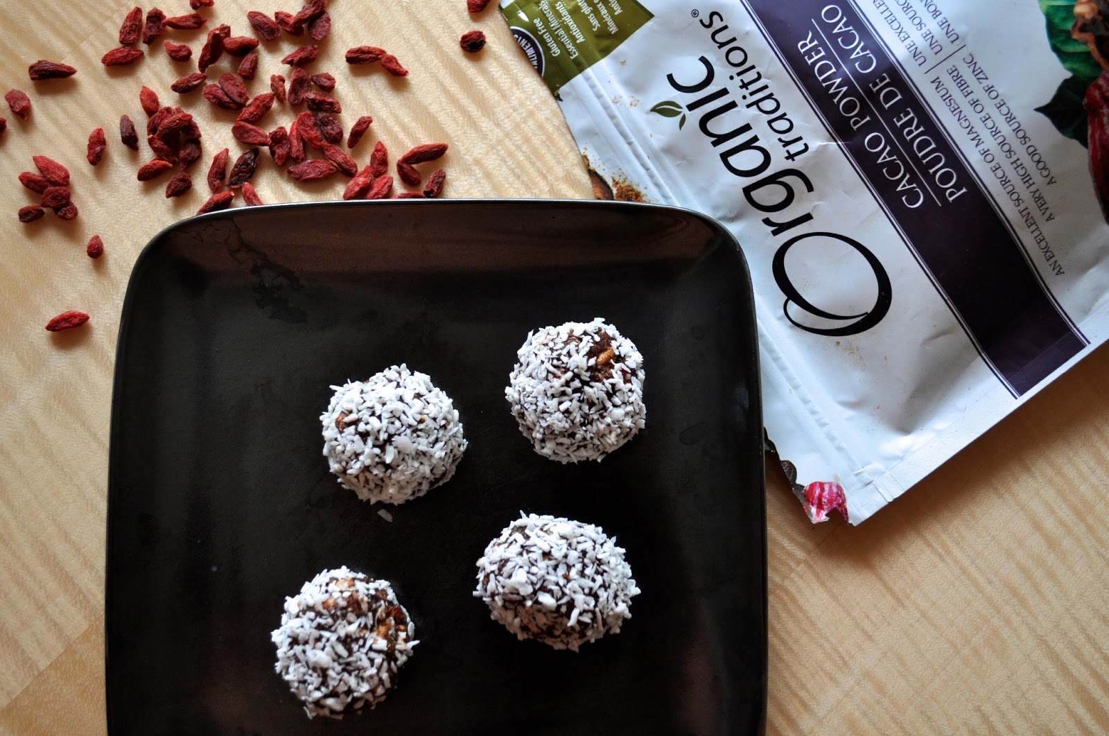 Healthy Like This: Recipe: Chocolate Goji Berry Bliss Balls