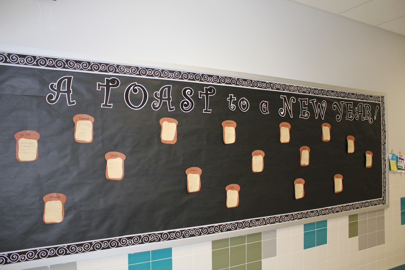 Elementary School Counselor using Expressive Art: January Bulletin Boards