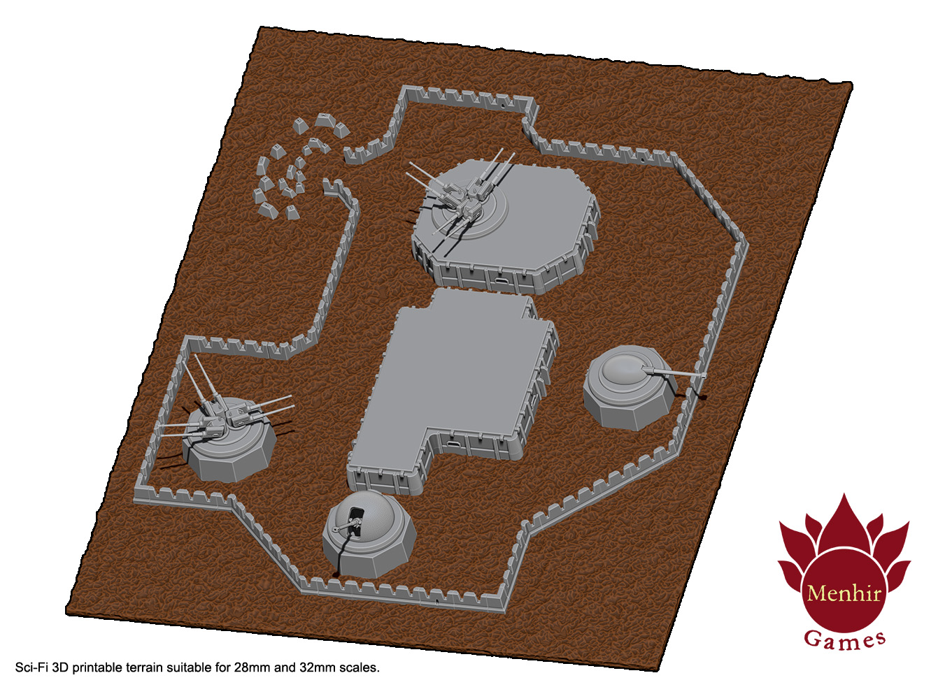 [TMP] "The Concrete Bunker: Modern/Sci fi 3D print terrain" Topic
