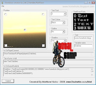 [APP]TextDraw Maker - Total Samp™ ..::Tudo Para Seu Servidor SA-MP::..