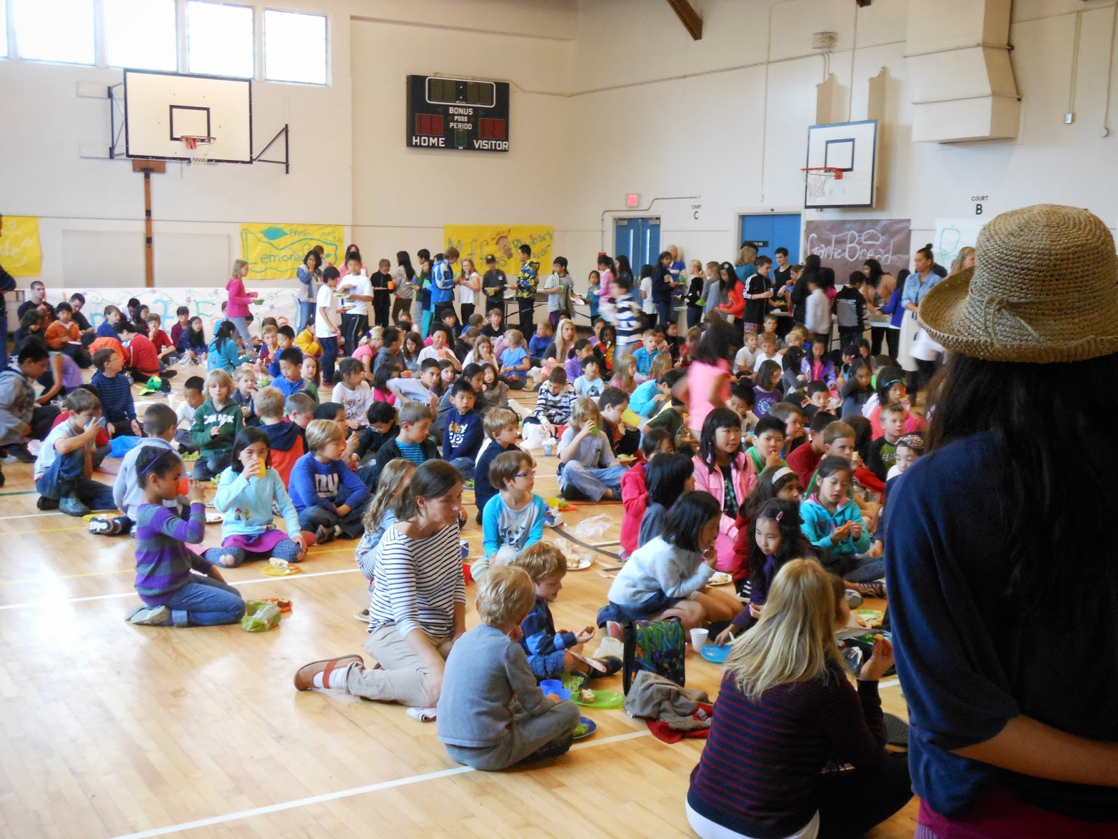 Queen Elizabeth Elementary School Garden: the 2013 harvest festival