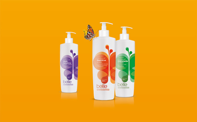 Belle's Body Lotions on Packaging of the World - Creative Package ...