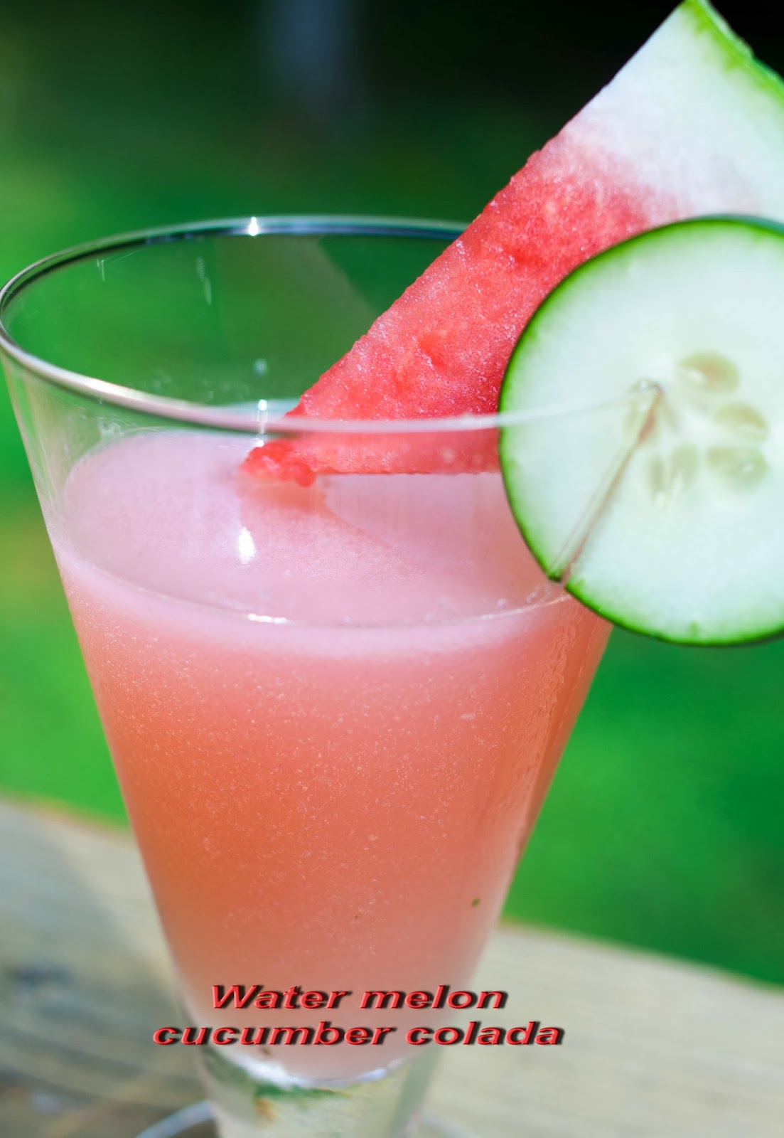 Water melon cucumber colada | Home cooking