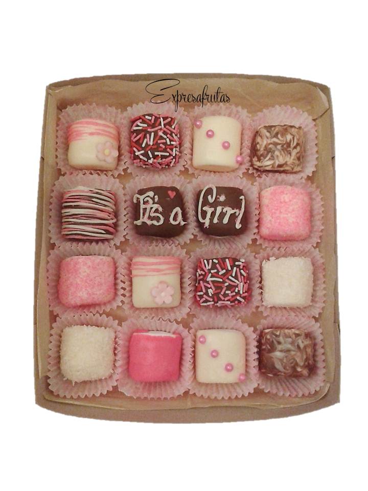 Expresafrutas: Malvaviscos decorados / Decorated Marshmallows