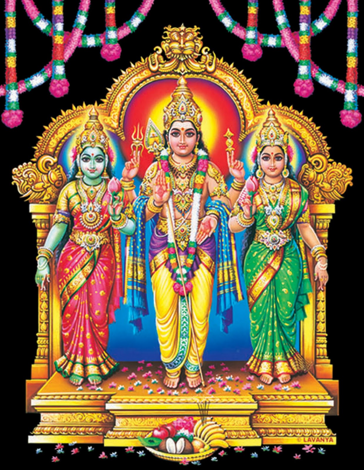 Gods-Leaders-Images-Drawings: Lord Muruga / Lord Subramanya / Lord ...