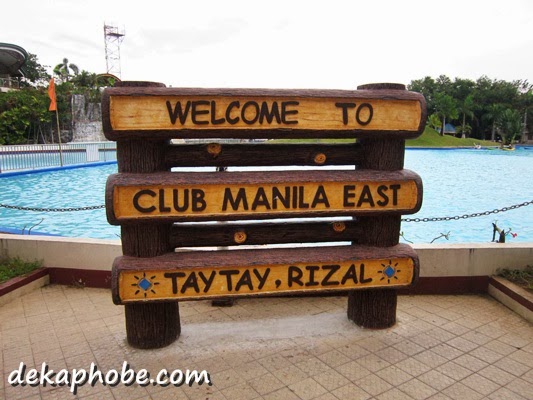 Quick Getaway at Club Manila East