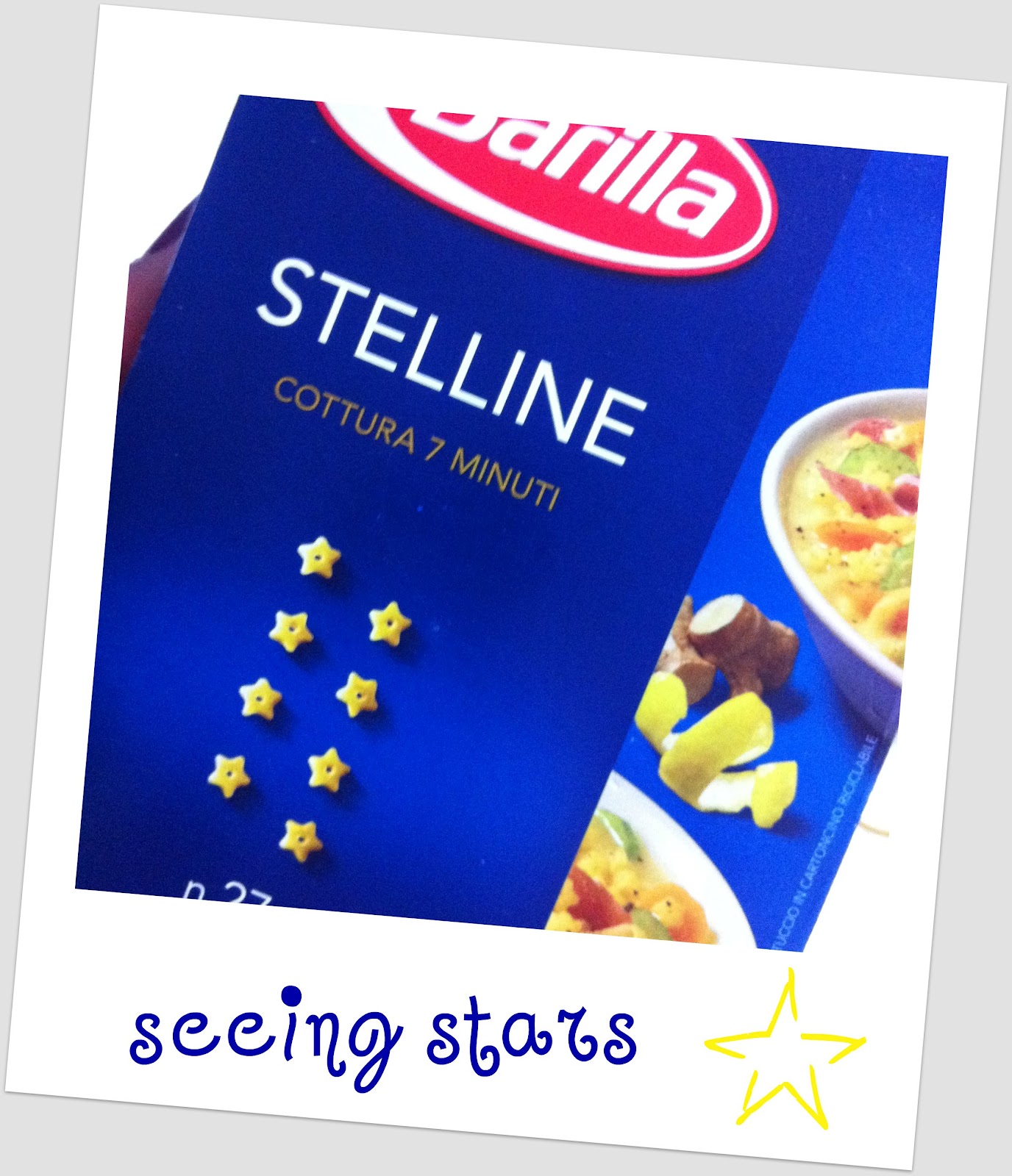 food.friend.or.foe?: Barilla- Stelline pasta shapes.