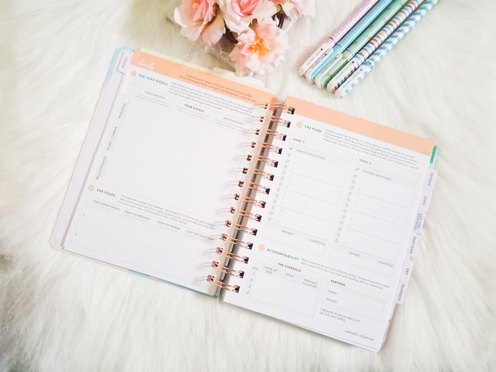 Here's a peek to Design Your Life Planner 2019 — Sweet Confessions by Shy