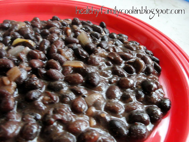 Healthy Family Cookin': Mexican Black Beans