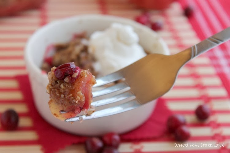 Cran-Apple Crisp | Dessert Now Dinner Later