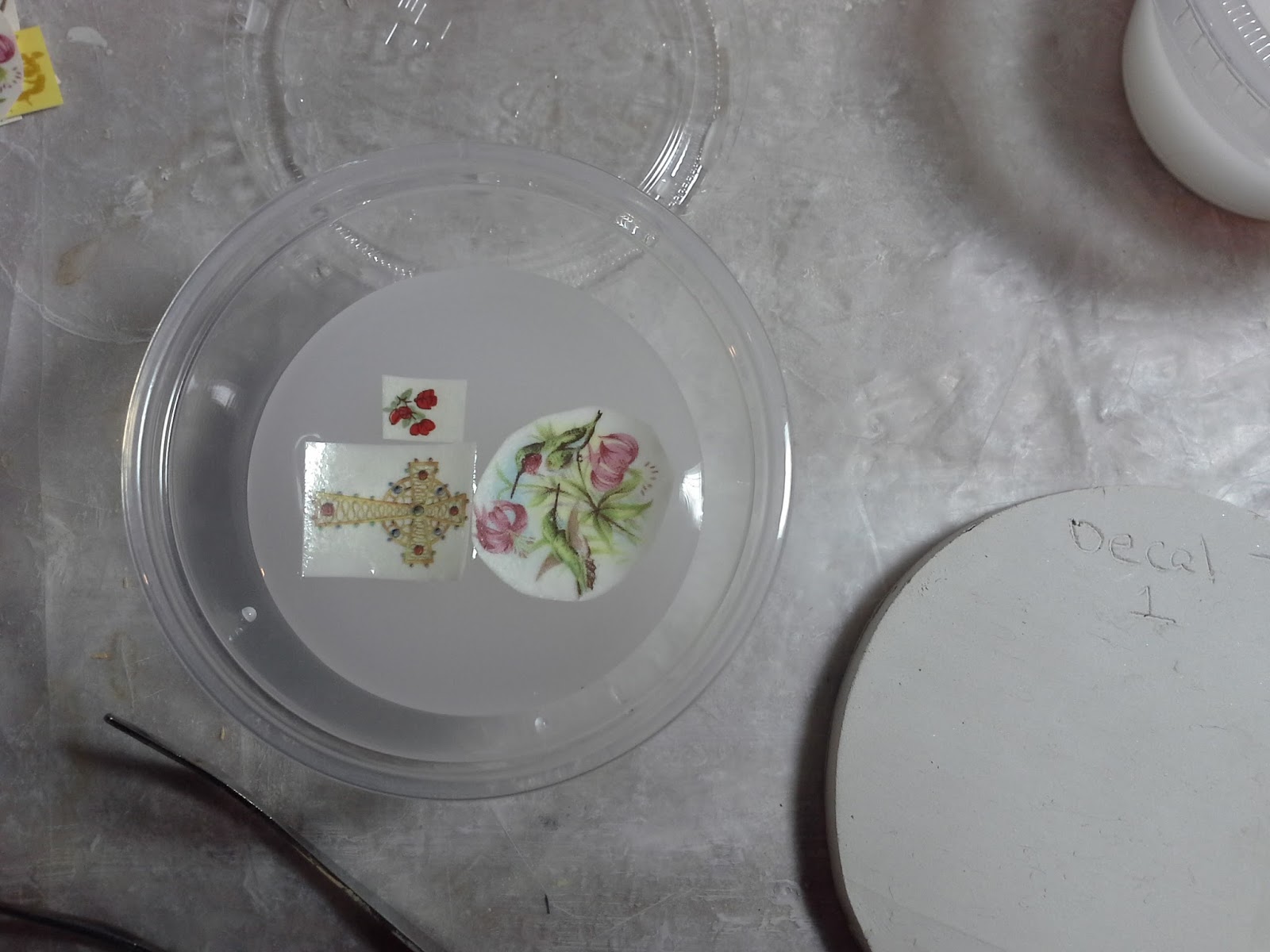 Combat Medic to Ceramic Artist: How To - Experimenting with Decals