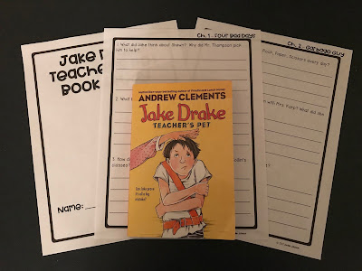 Jake Drake - Teacher's Pet - Book Study - Team J's Classroom Fun