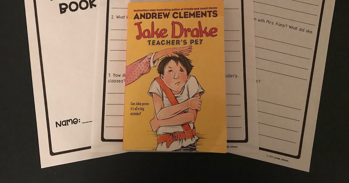 Team J's Second Grade Fun: Jake Drake - Teacher's Pet - Book Study