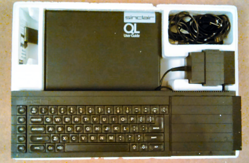 Retro Treasures: One seemingly unused Sinclair QL