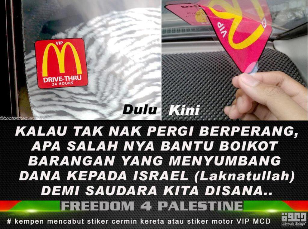 Boikot McD! - Honey IsyQi Corporation