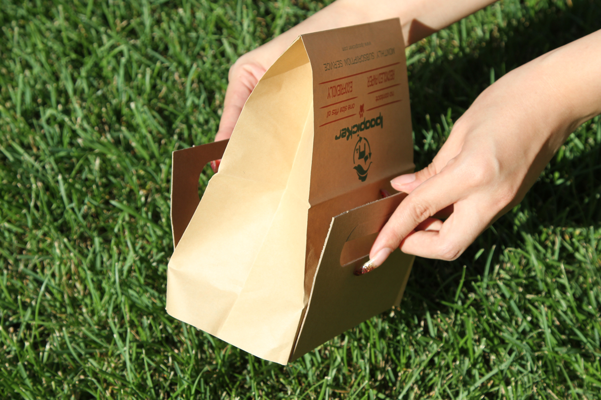 Eco friendly And Compostable Paper Dog Poop Bag Monthly Delivery Box eco-friendly-and-compostable-paper-dog-poop-bag-monthly-delivery-box