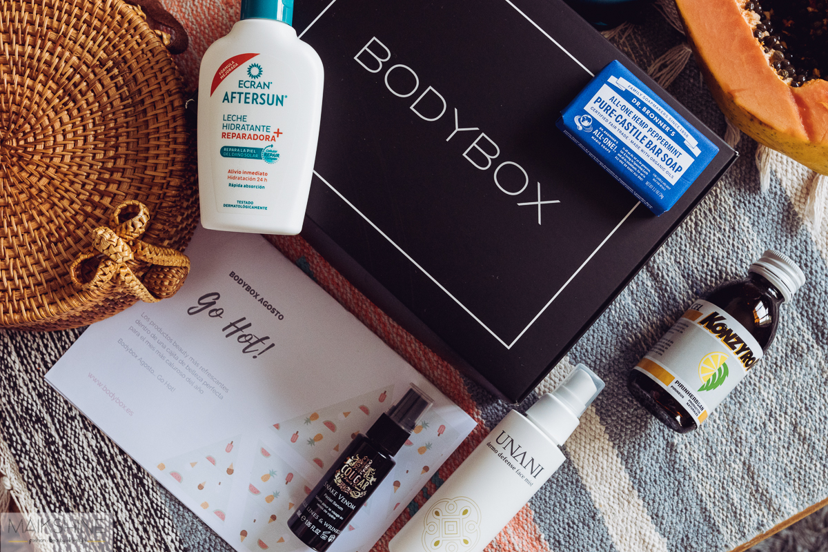 UNBOXING Y PRIMERAS IMPRESIONES DE LA BODYBOX DE AGOSTO: GO HOT ...