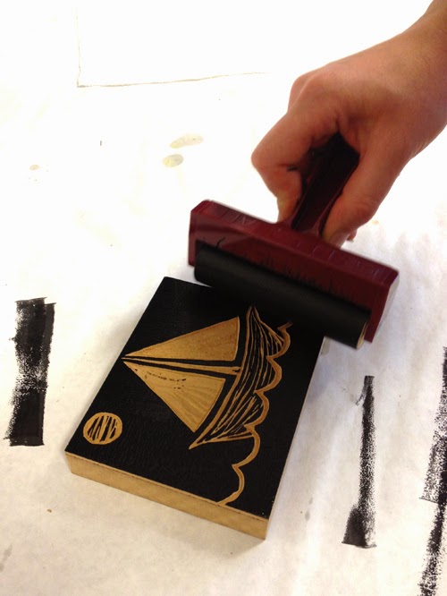 Bird's Eye View Studio: Upcoming Linoleum Block Printmaking Class.