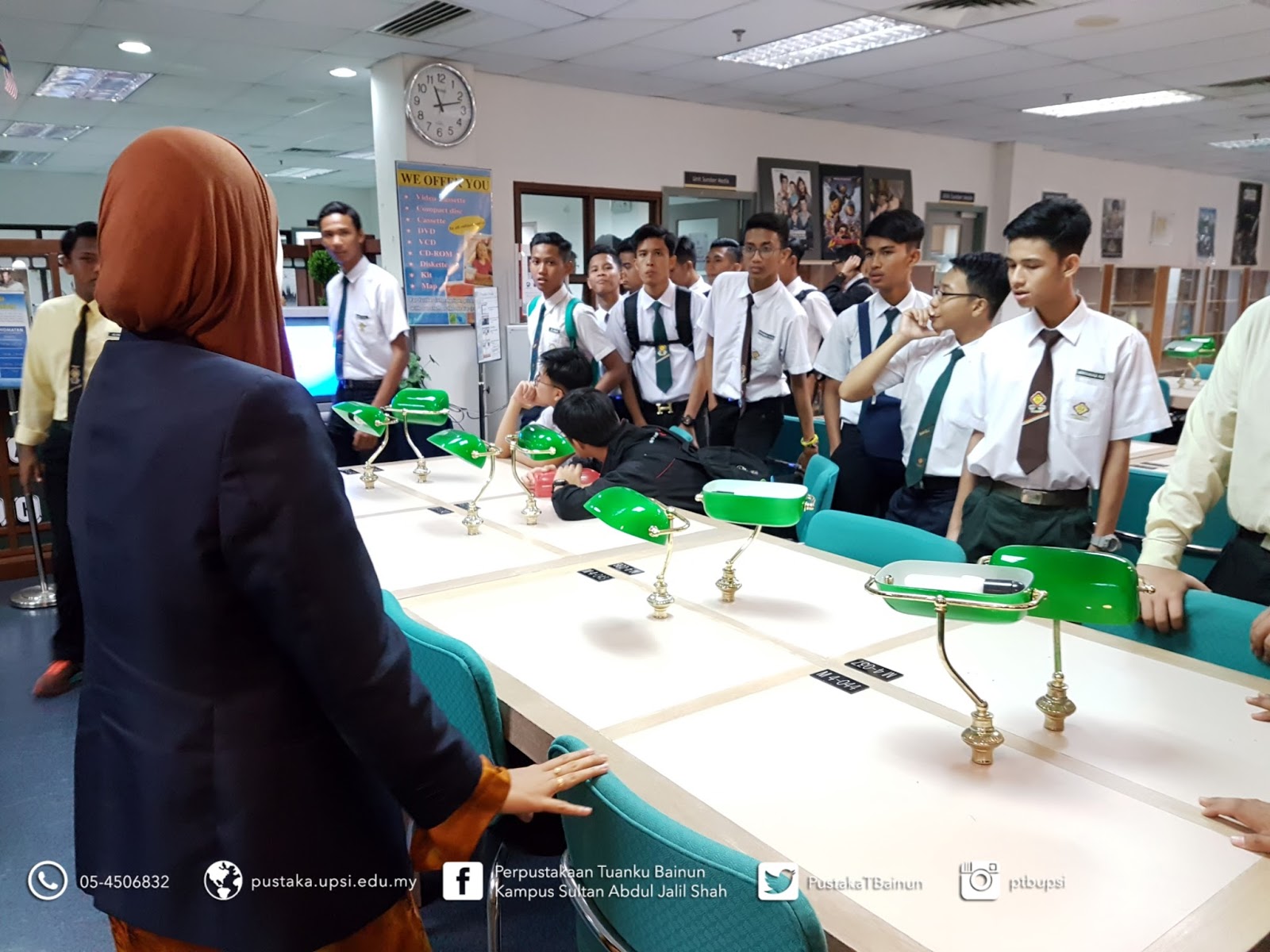 Lawatan Smk Damai Jaya Johor Bharu Johor More Info Perpustakaan Tuanku Bainun