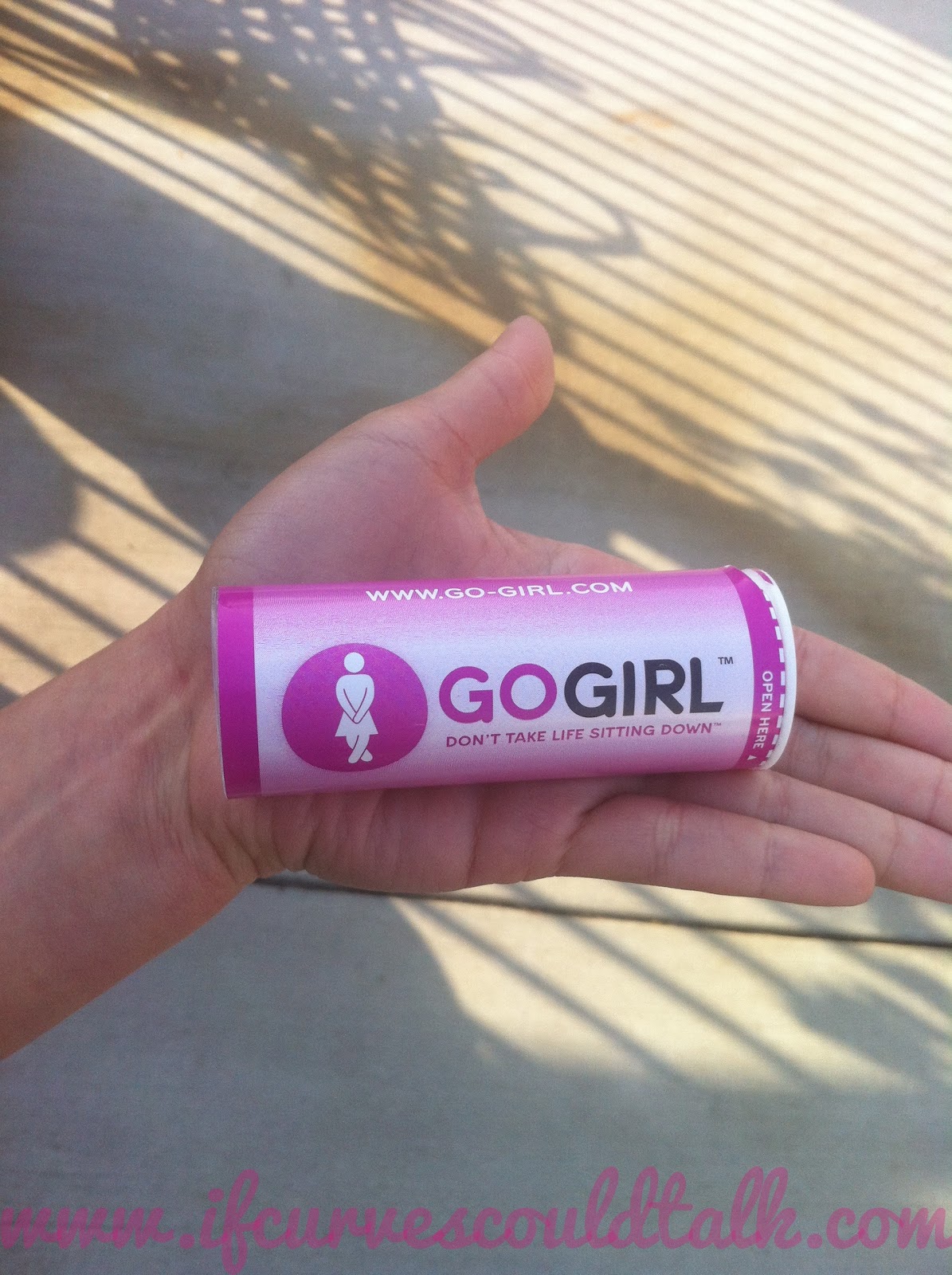 If Curves Could Talk: Review: GoGirl (Don't take life sitting down)