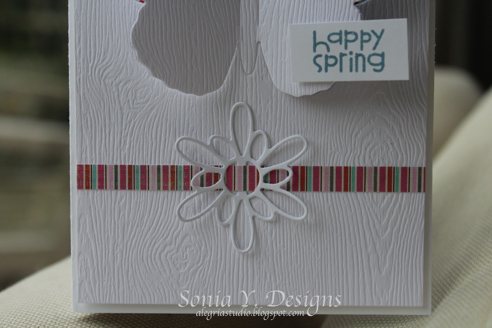 alegria: Happy Spring Card