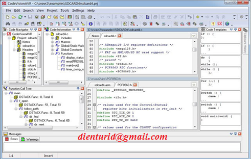 CodeVisionAVR 2.05 ~ Lập trình 8051 cơ bản và nâng cao (AVR, PIC...)