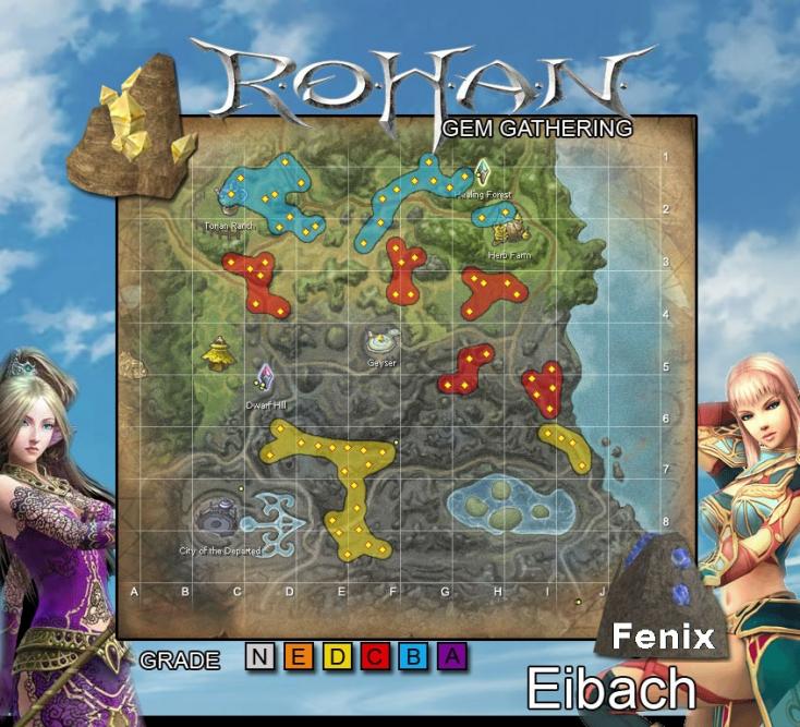 Rohan Gem Gathering Map | Inelegant Zone