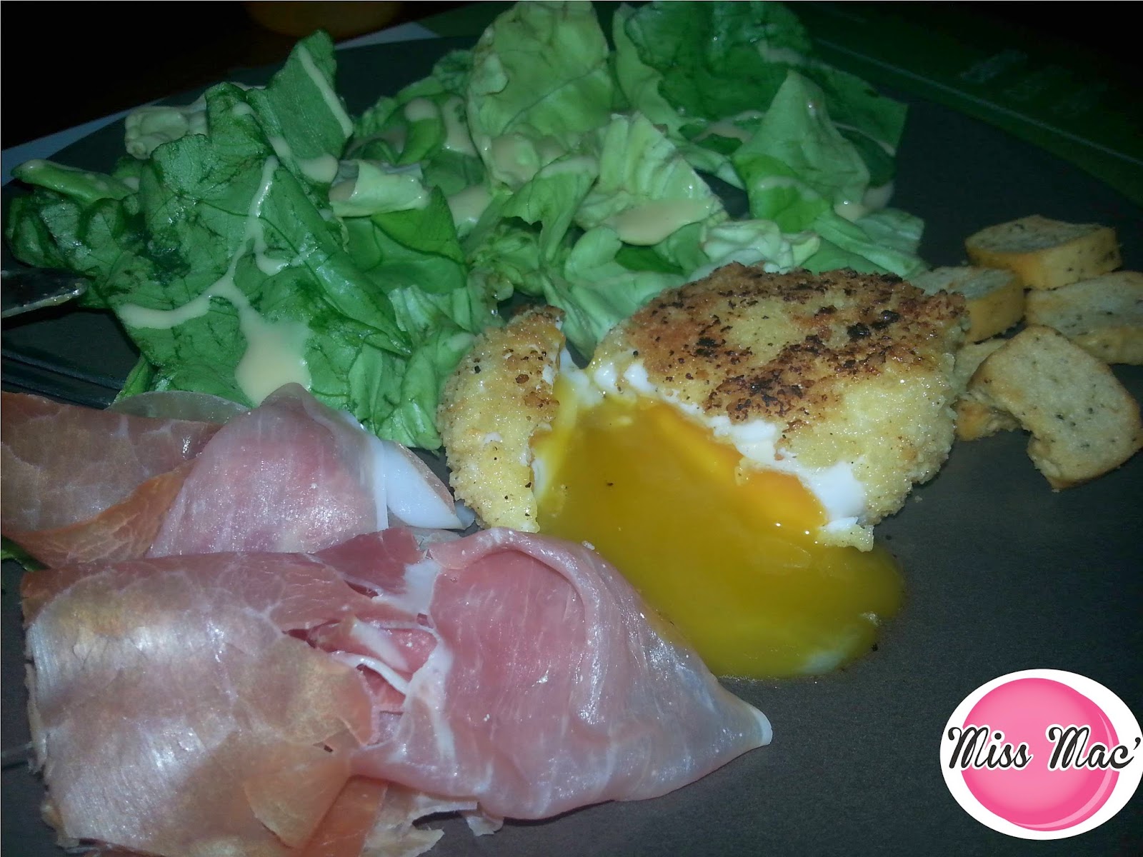 Miss Macarons & ses gourmandises: Oeufs mollets frits à la façon de ...