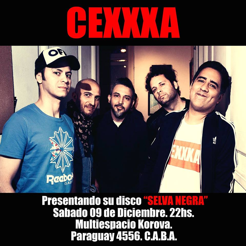 Cexxxa en vivo! Sábado 9 de Diciembre en el Multiespacio Korova, a ...