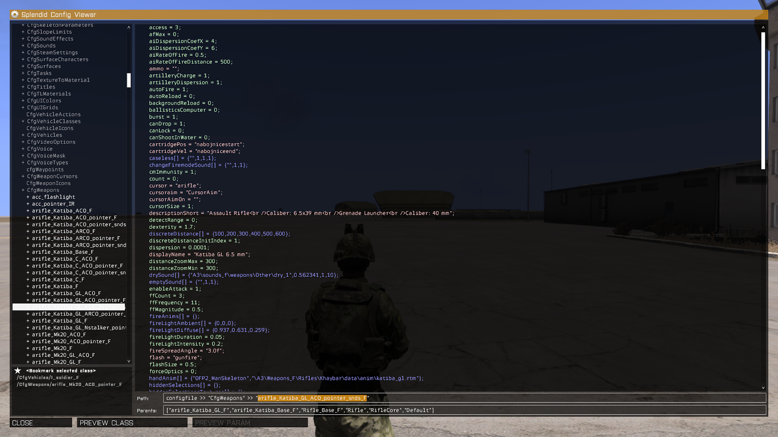 ArmA 3 Scripting Tutorials: Config Viewer - What Is It and How to Use It