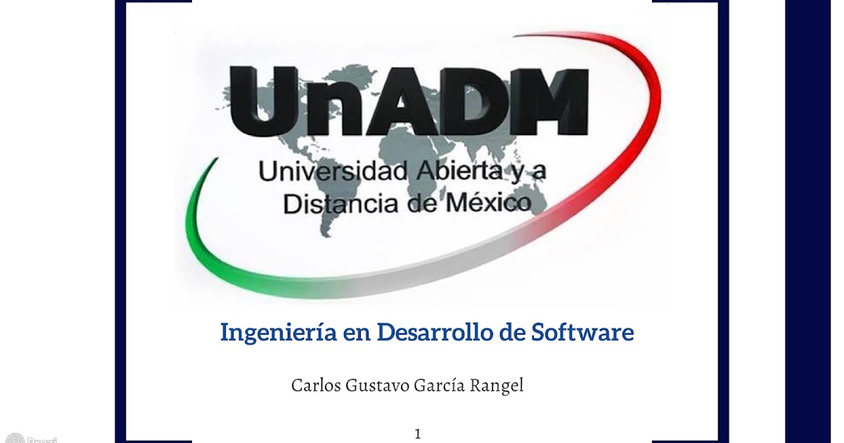 Propedéutico UnADM - Ingeniería en Desarrollo de Software