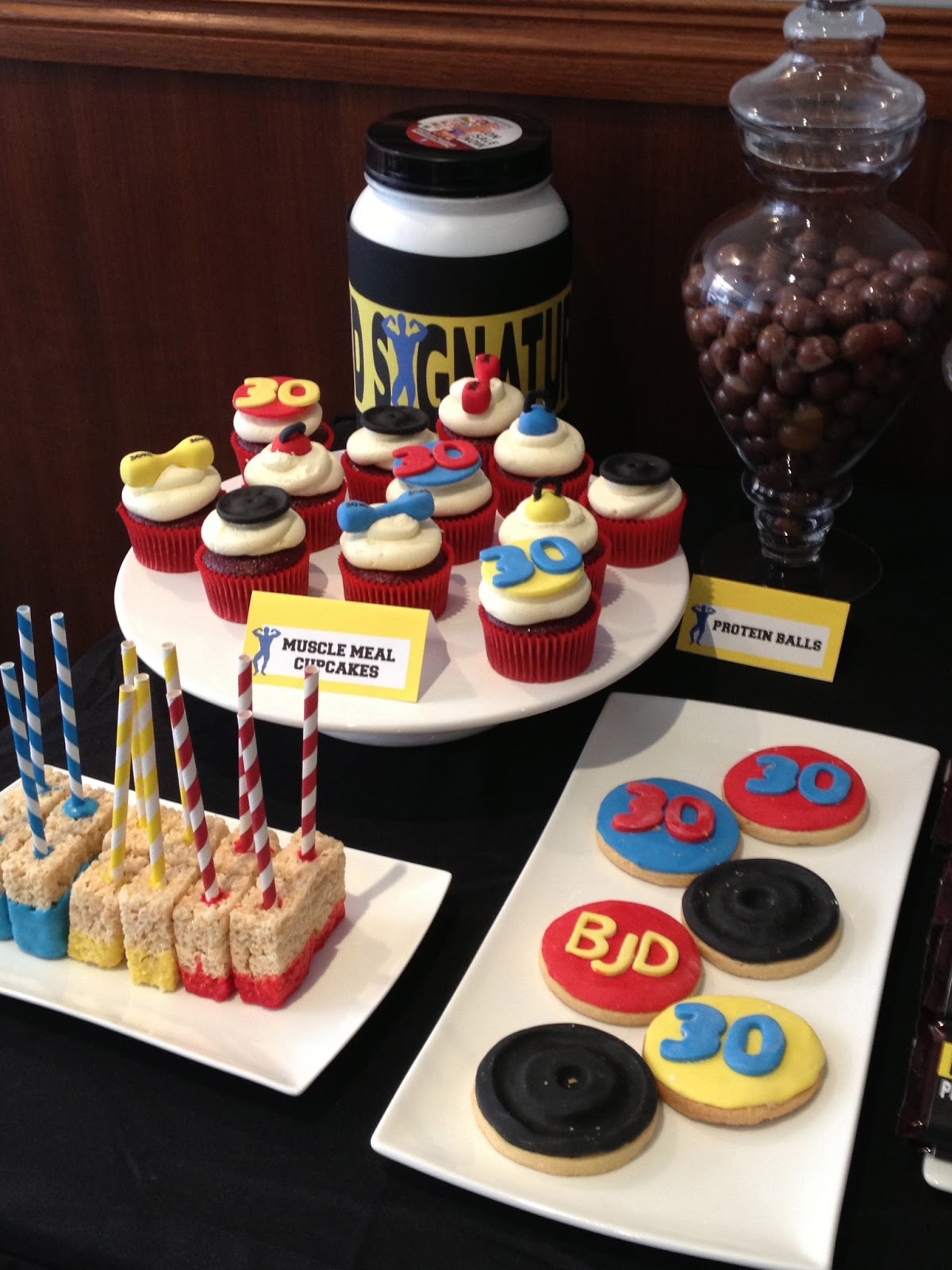 Lil Party Animals: Bodybuilder Birthday Party