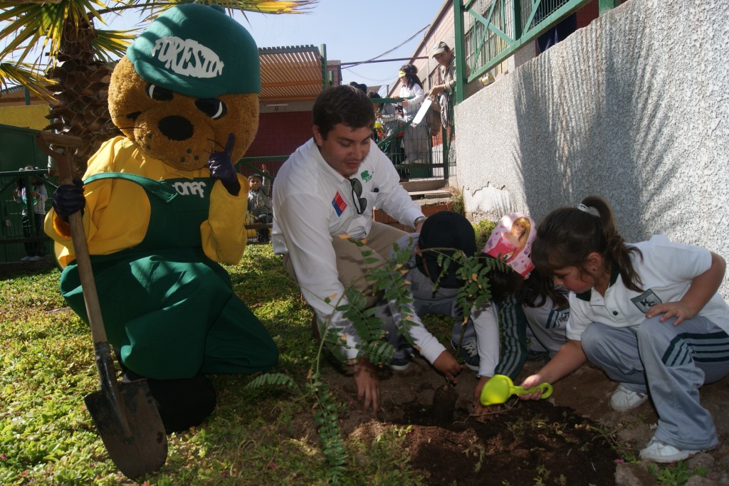 Así Surgen...: FORESTÍN, LA MASCOTA SÍMBOLO DE CONAF, CELEBRÓ JUNTO A ...