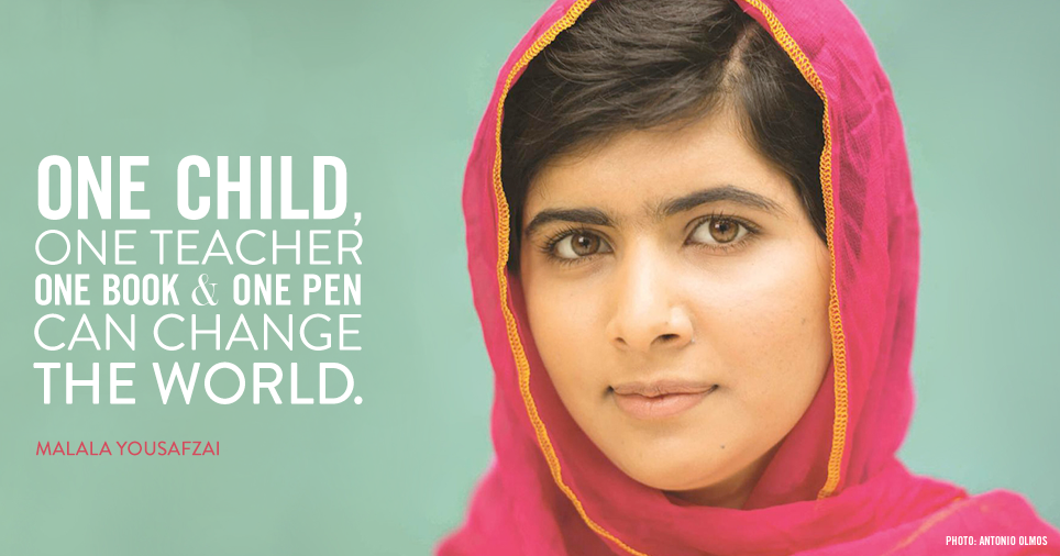 Wandering Wonderkid: Malala Yousafzai facts