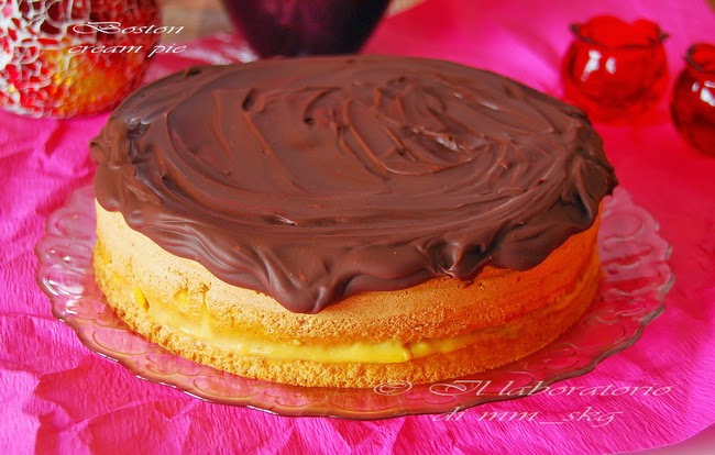 IL LABORATORIO DI MARINA: BOSTON CREAM PIE
