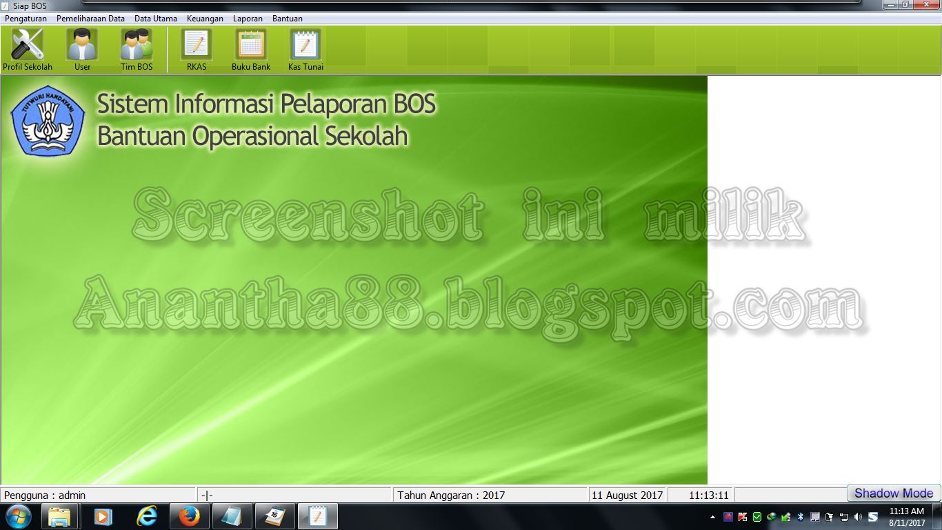 Anantha.blogspot.com: SIAP BOS 5.0.3 FULL VERSION