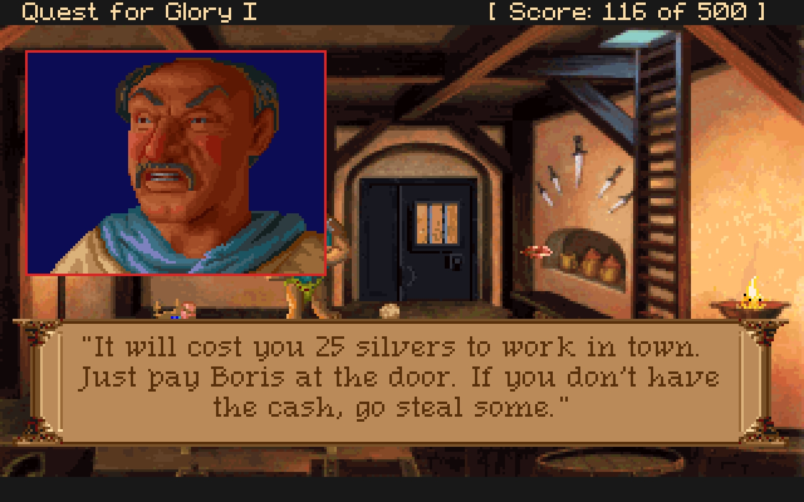 The Adventurers Guild: Quest For Glory I - Practice Makes Perfect