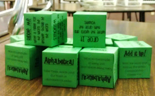 Mrs. Crofts' Classroom: Winter Word Work Dice!