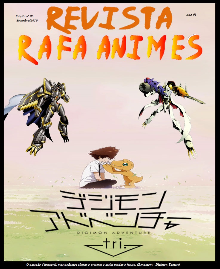 Kalango Alpha: Revista Rafa Animes Vol. 5 Para Download!
