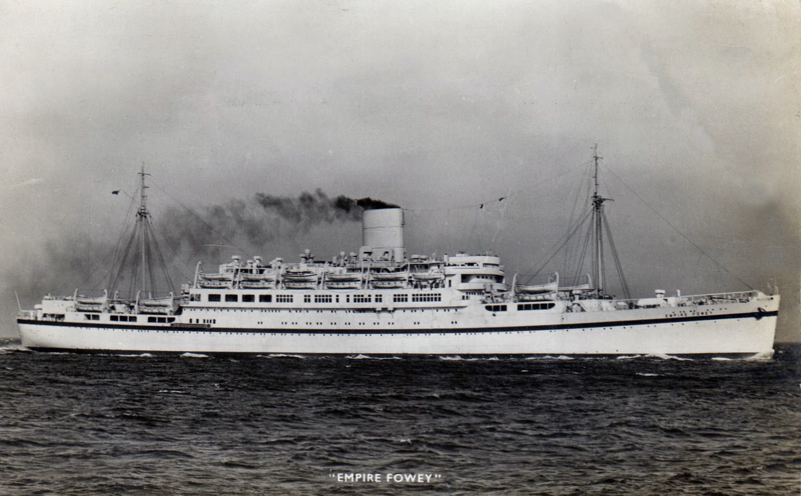 11 INDEPENDENT FIELD SQUADRON RE: HMT EMPIRE FOWEY