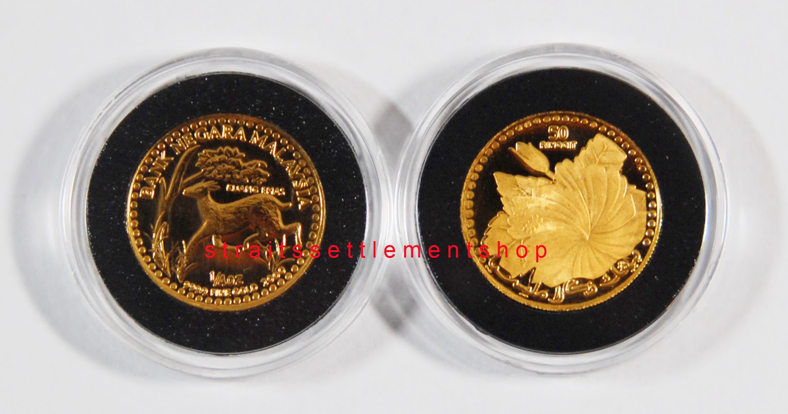 STRAITS SETTLEMENT SHOP (PG0352707-A): MALAYSIA KIJANG EMAS GOLD COIN