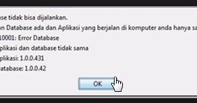 Cara Mengatasi Error Database "Versi Aplikasi Dan Database Tidak Sama ...