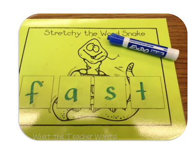 What the Teacher Wants!: Stretchy the Word Snake
